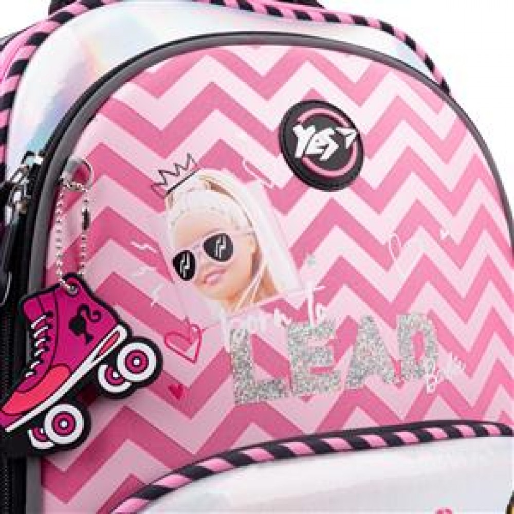Forminė kuprinė YES S-30 JUNO ULTRA Premium Barbie | VAGA